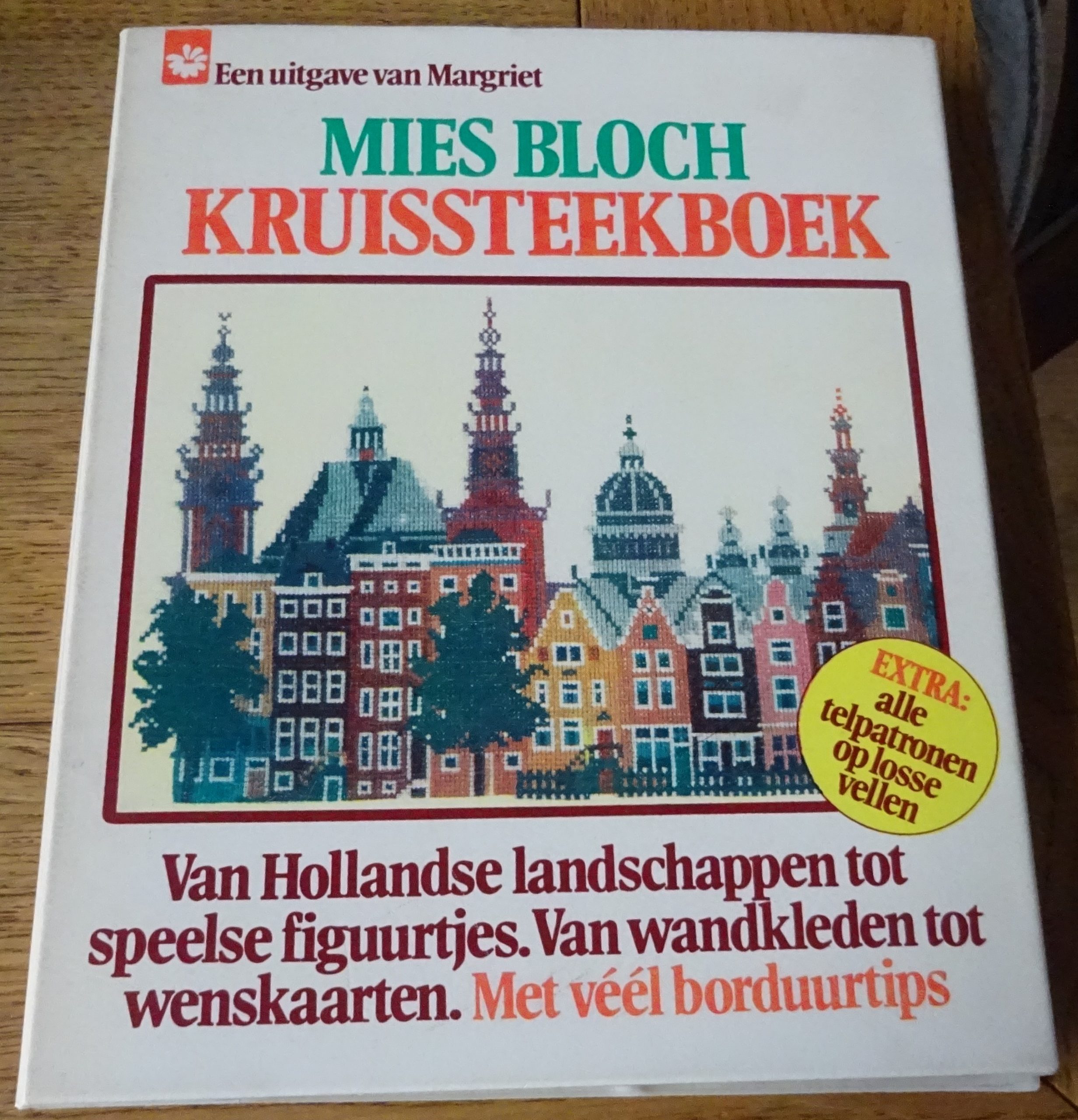 Borduren – Mies Bloch – Kruisstekenboek – Margriet – Boekenwurm