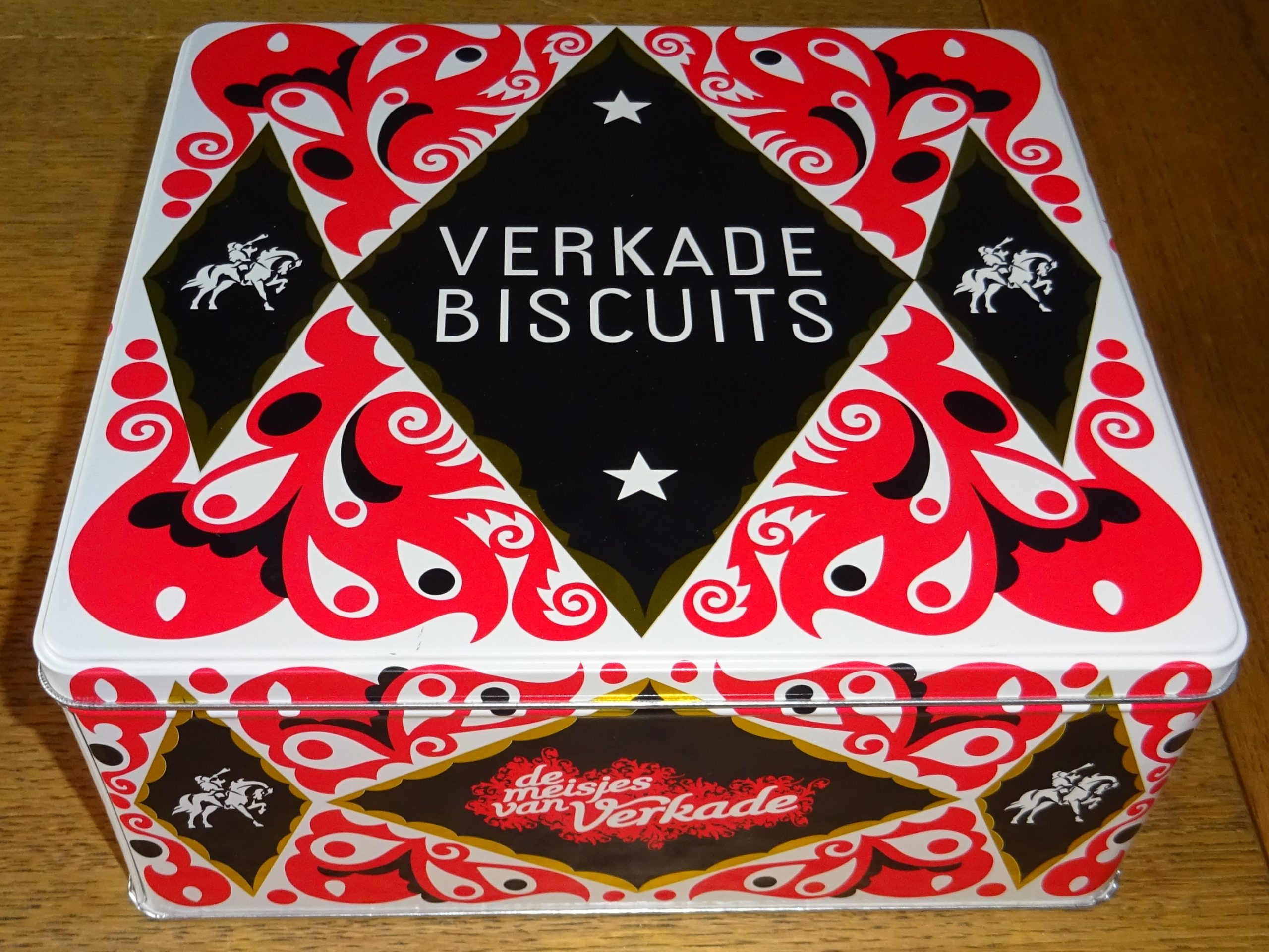 Blik – Vierkant – Verkade Biscuits – Boekenwurm